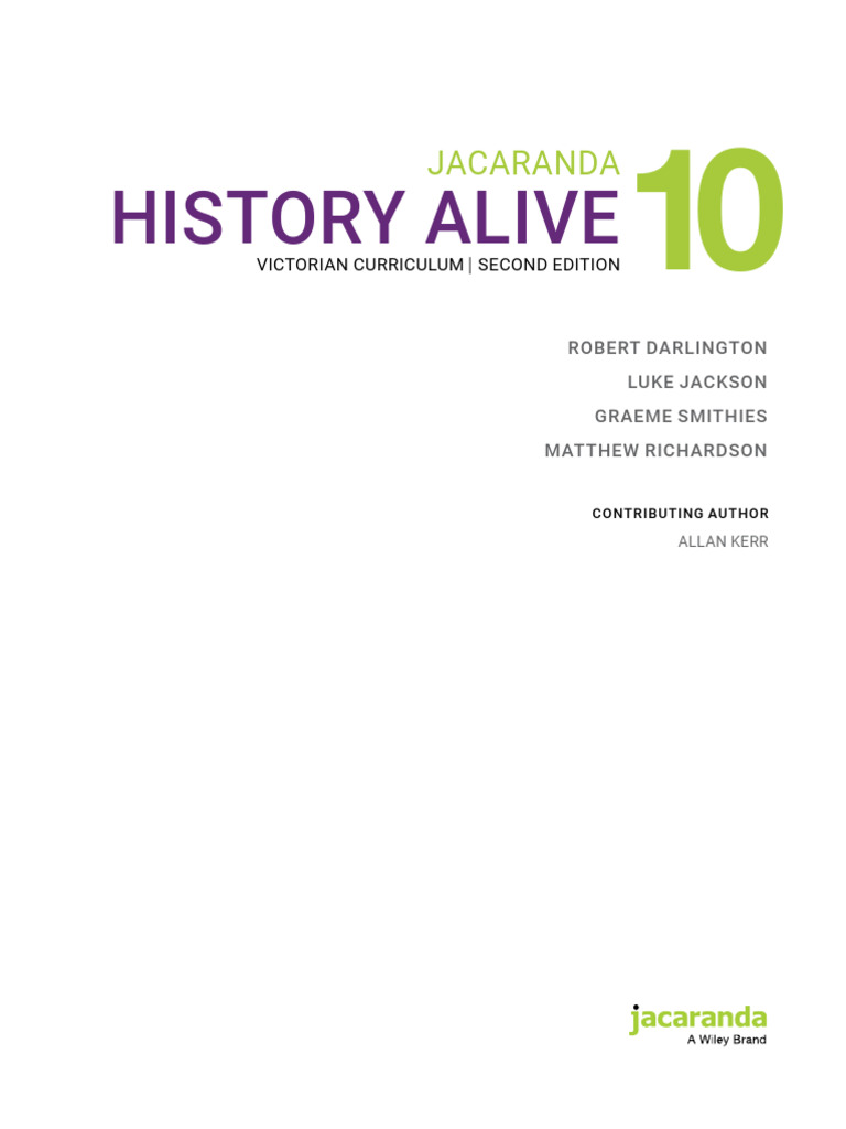 Jacaranda History Textbook Page 4 | PDF