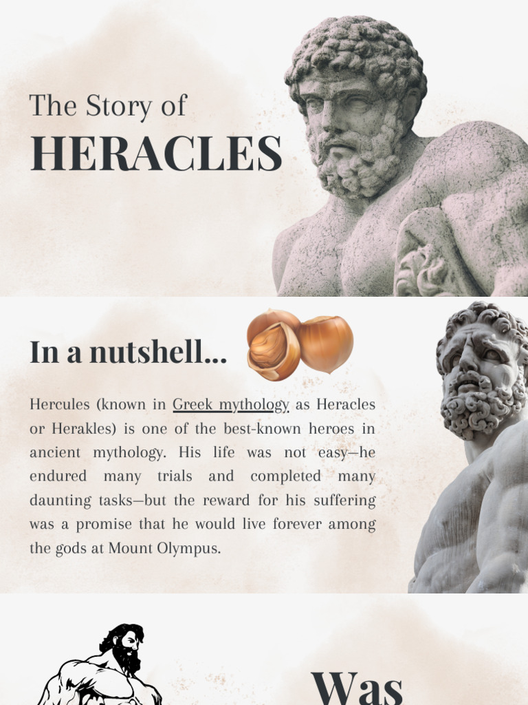 The Story of Heracles | PDF | Greek Mythology | Argonauts