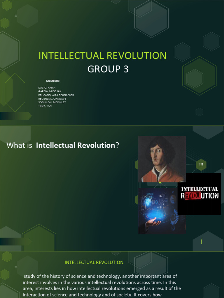 STS Group-3 Intellectual-Revolution | PDF | Id | Heliocentrism
