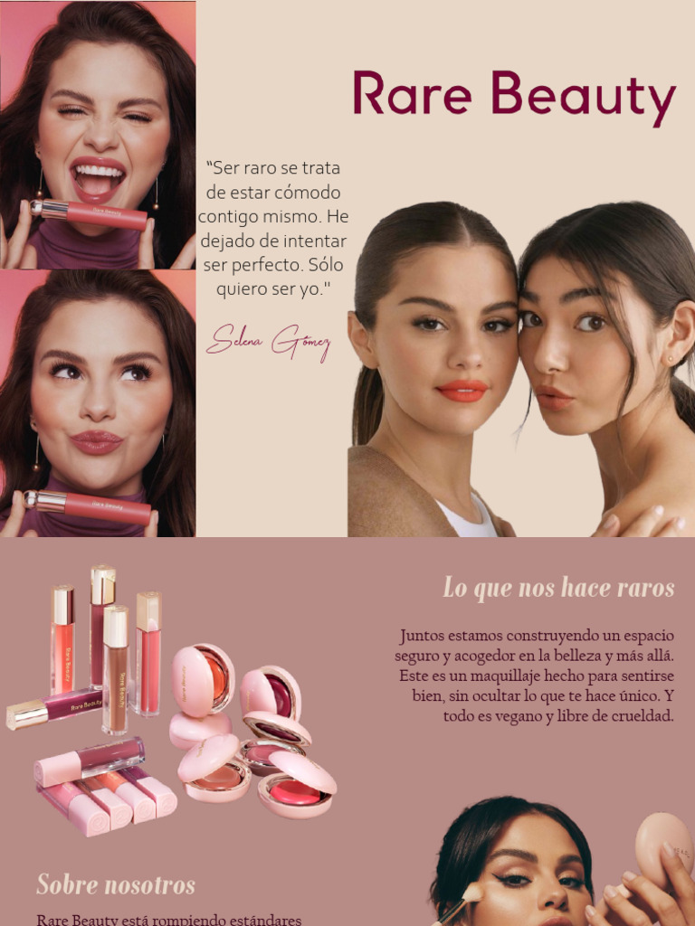 Brochure Rare Beauty | PDF