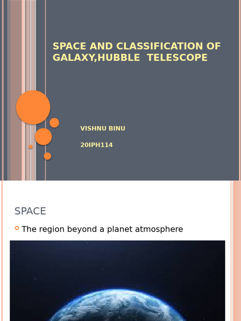 Galaxy Classification and Hubble Telescope | PDF