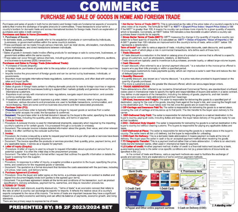 Purchase and Sales of Goods | PDF