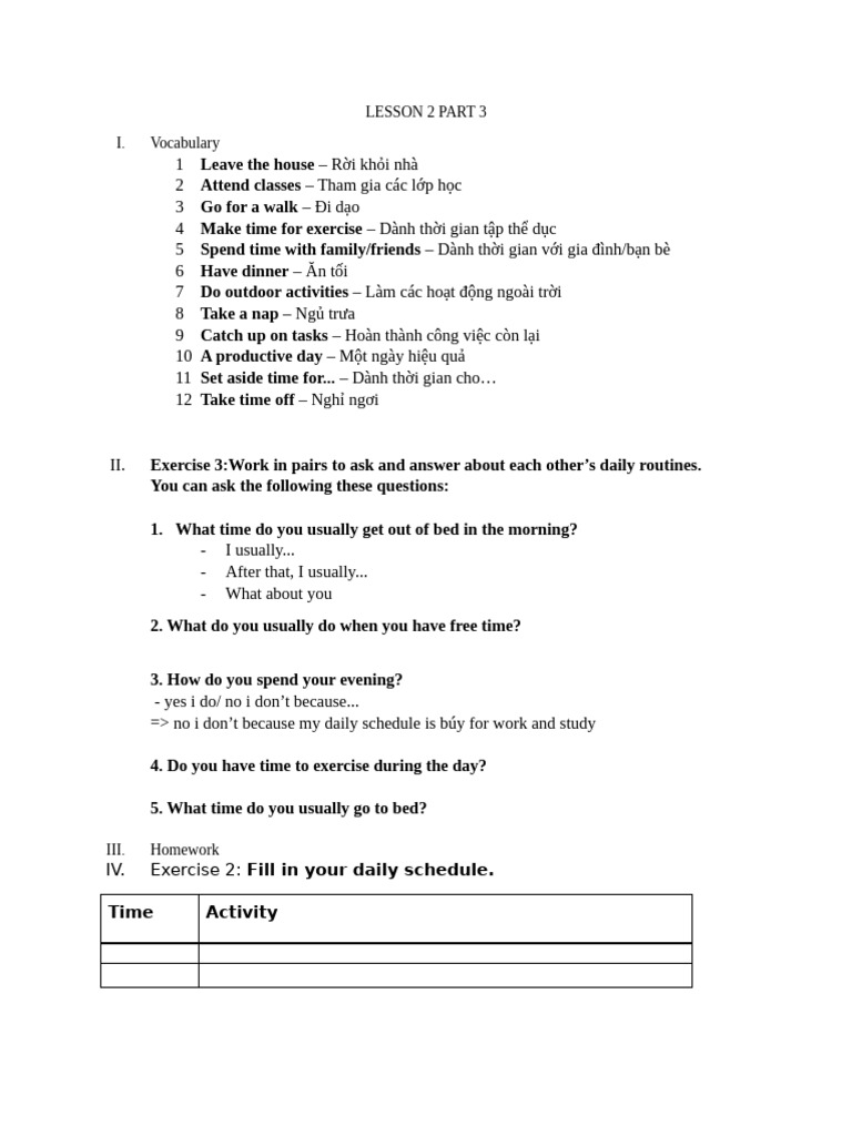LESSON 2 PART 3 | PDF