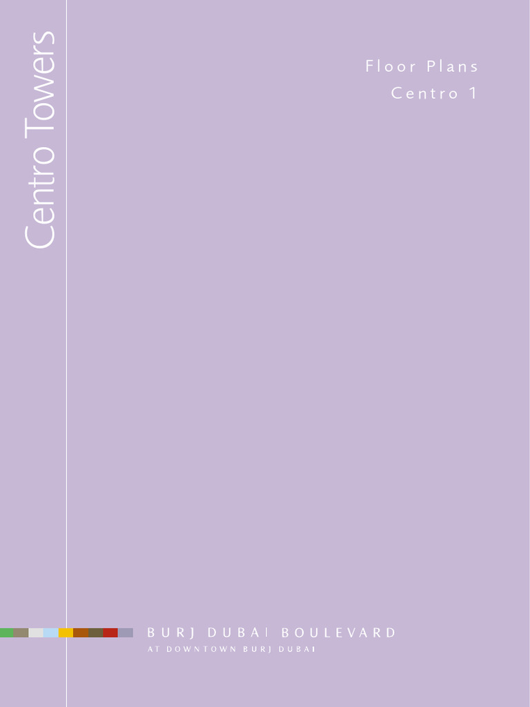 Centro Tower 1 Floor Plans Overview | PDF | Buildings And Structures