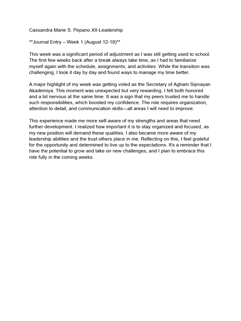 Personal Development Journal Pdf 9244