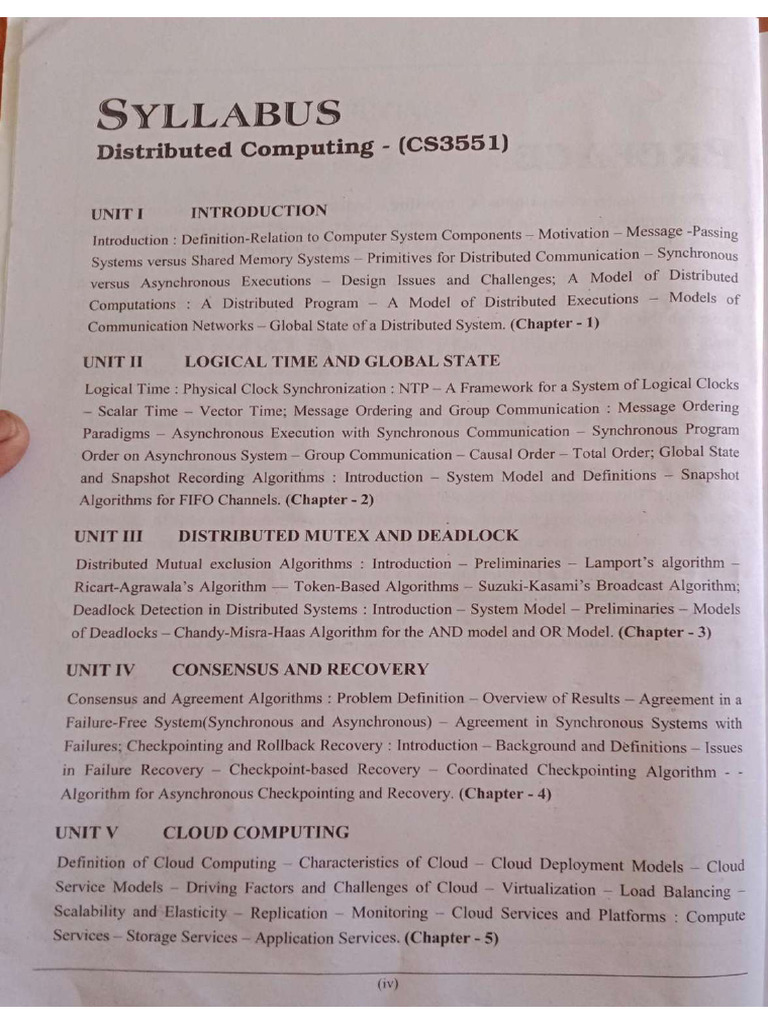 DISTRIBUTED COMPUTING | PDF