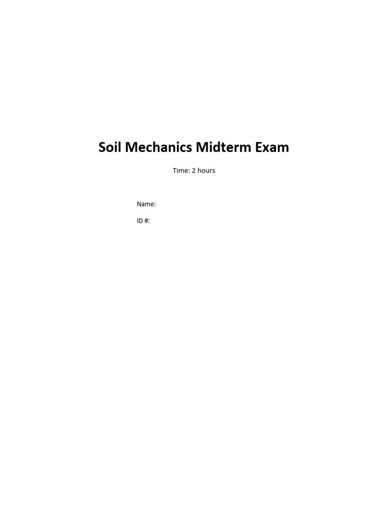 Sample Midterm 2 | PDF | Physical Sciences | Mechanics