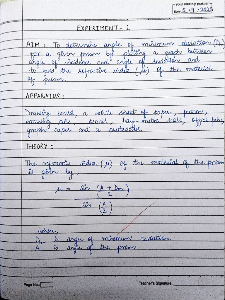 Physics Practical | PDF