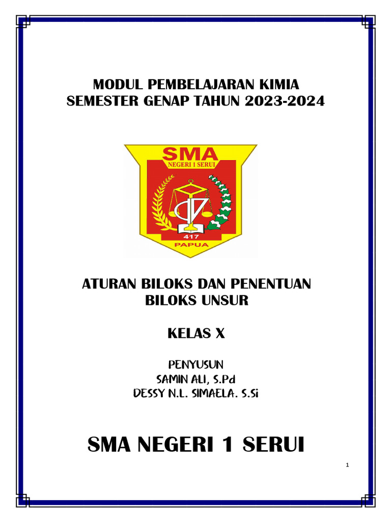 MURID_KD.3.9. Materi Pembelajaran 2. Aturan Biloks dan Penentuan Biloks ...