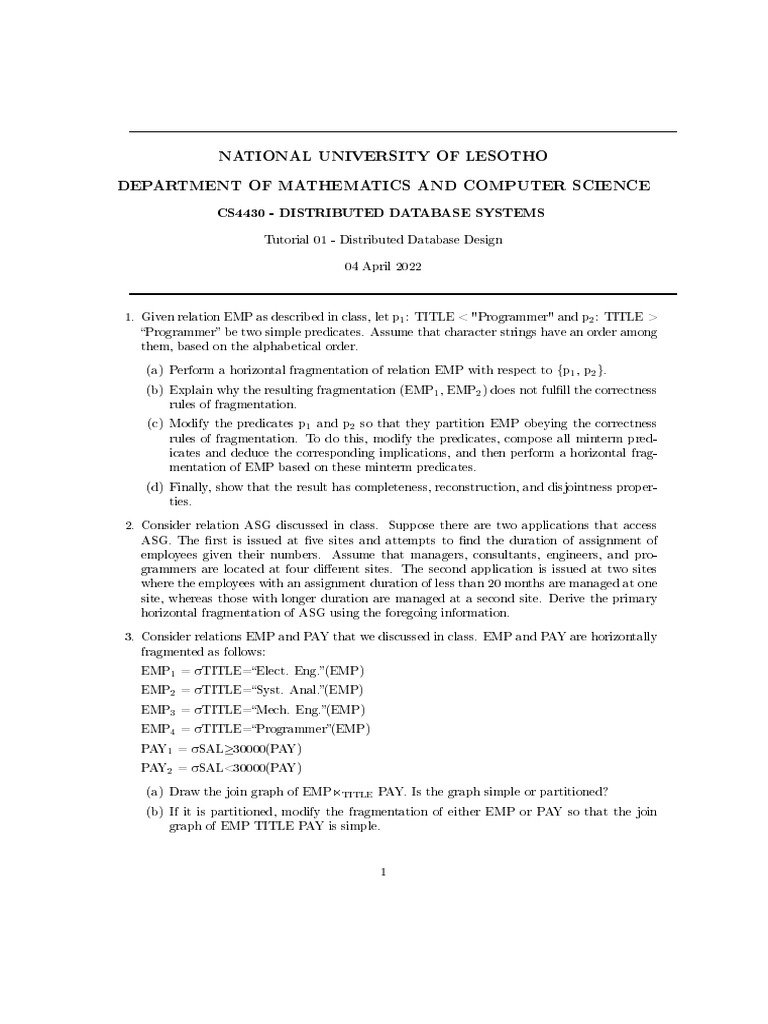 CS4430-Tutorial-01 (1) | PDF | Mathematical Logic | Computer Science