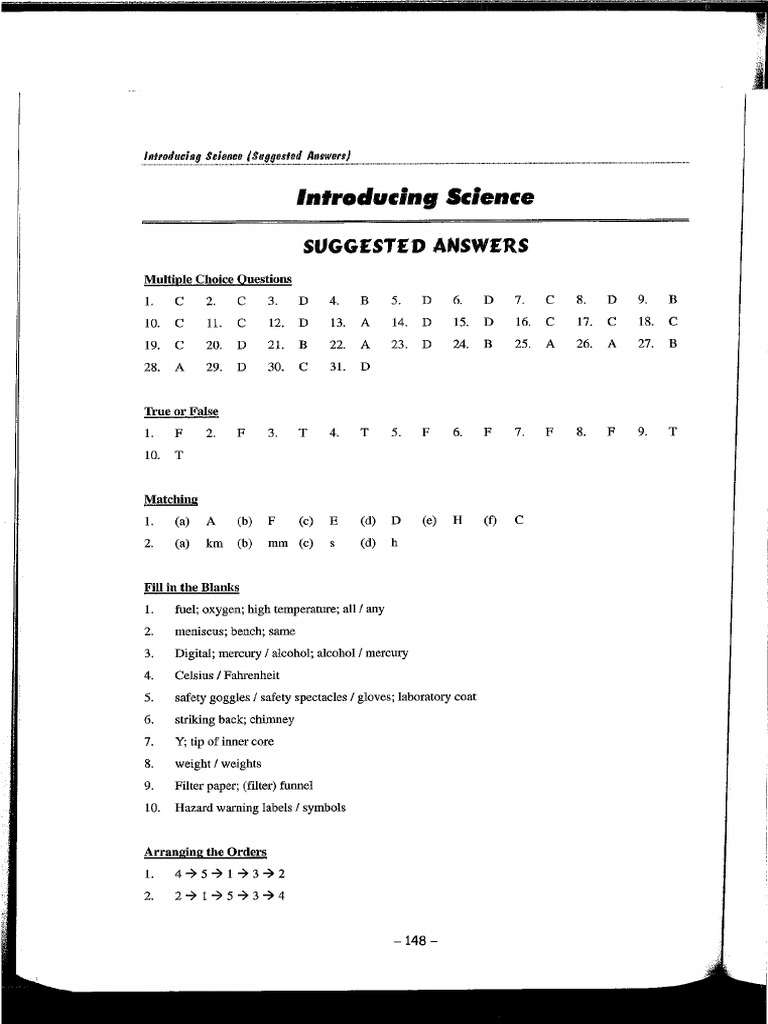 Ch1 Introducing Science Solutions | PDF