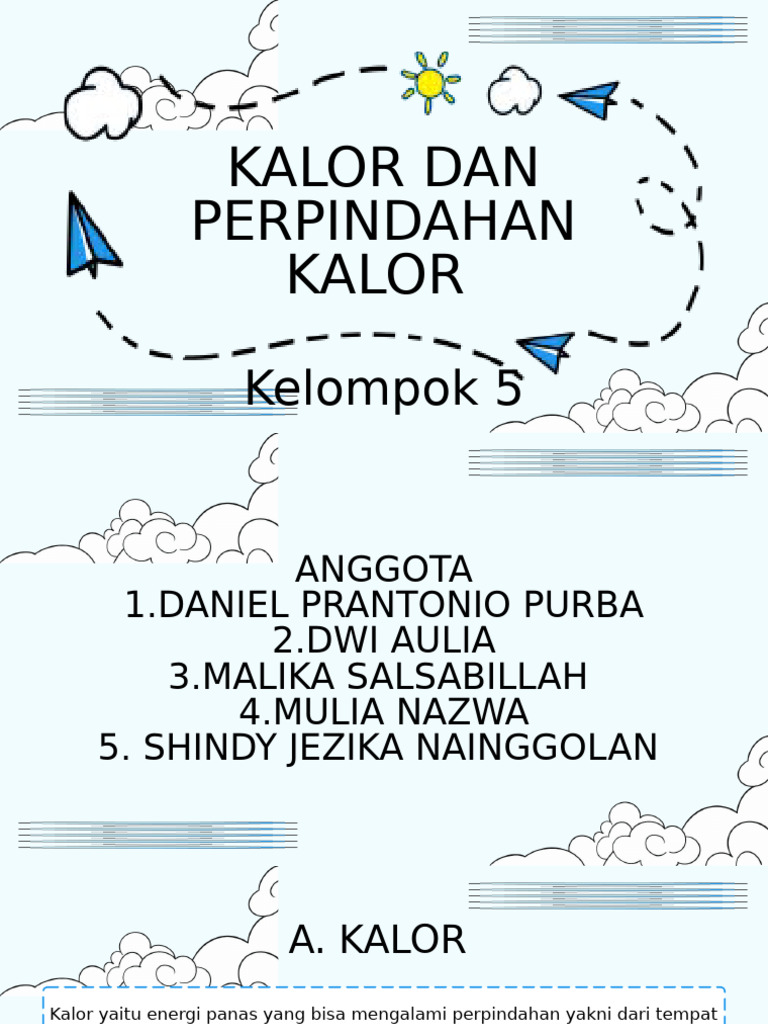 Kalor Dan Perpindahan Kalor - 20241218 - 220252 - 0000 | PDF