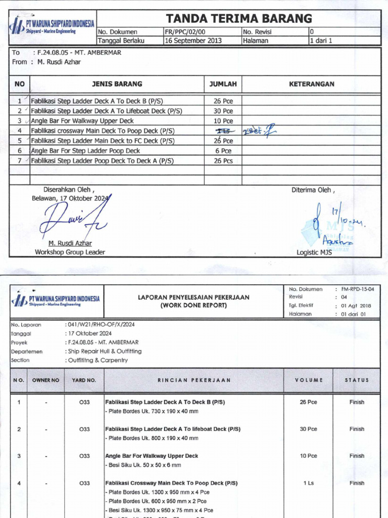 41. w21 - Step Ladder - Mt. Ambermar[1] | PDF | Watercraft | Shipping