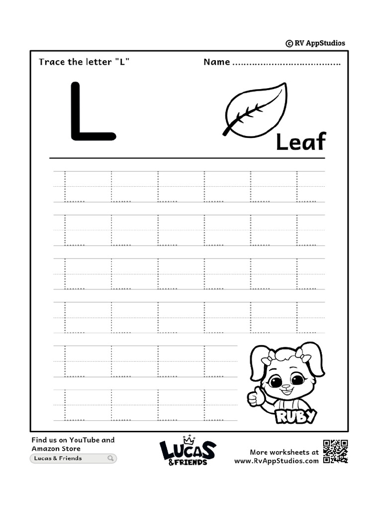 181 Uppercase Letter Uppercase Letter L BW | PDF