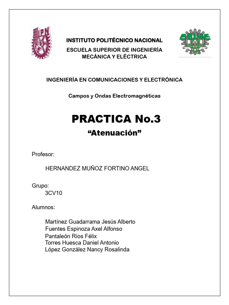 Practica 3 Campos y Ondas Electro | PDF | Radiación electromagnética | Dieléctrico