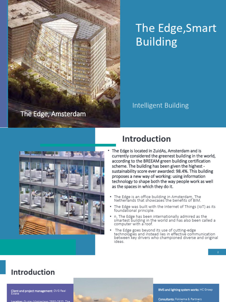 The Edge,Smart Building | PDF | Photovoltaics | Efficient Energy Use