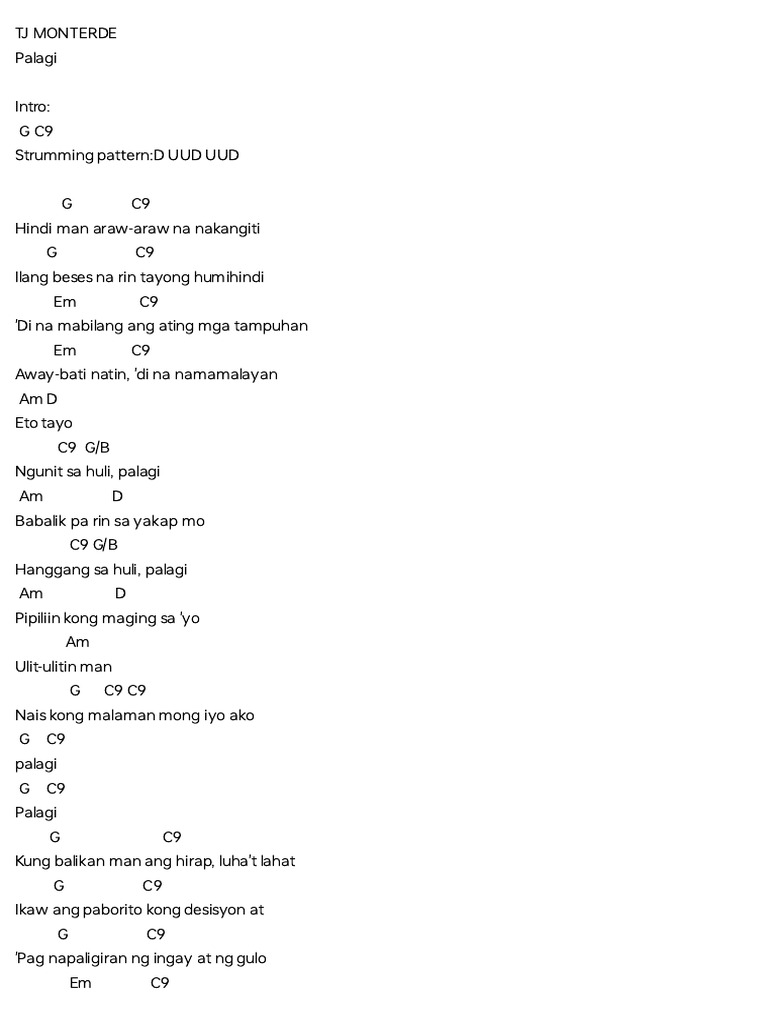 Palagi | PDF