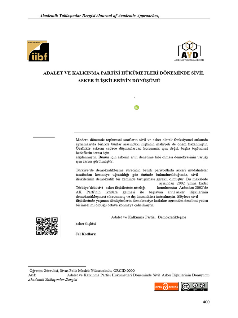 10 54688-Ayd 1170026-2628460 | PDF | Democratization | Democracy