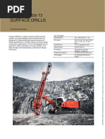 Di550 t3 Specification Sheet English | PDF | Drill | Drilling