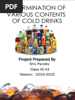 Diet Coke and Mentos Reaction Study | PDF | Experiment | Physical Sciences