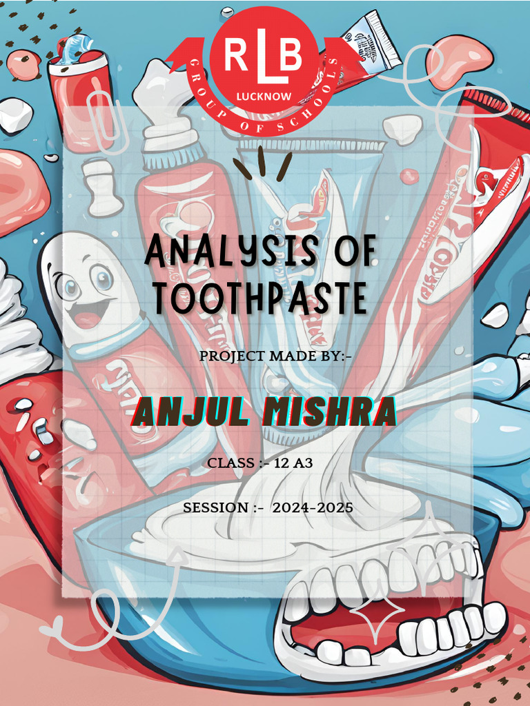 Toothpaste Project New | PDF