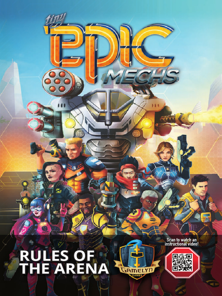 3d Tiny Epic Mechs Rulebook | PDF | Tanks | Military Science