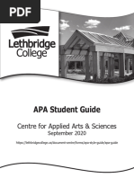 APA Citation Style For Course Materials On Brightspace & Other ...