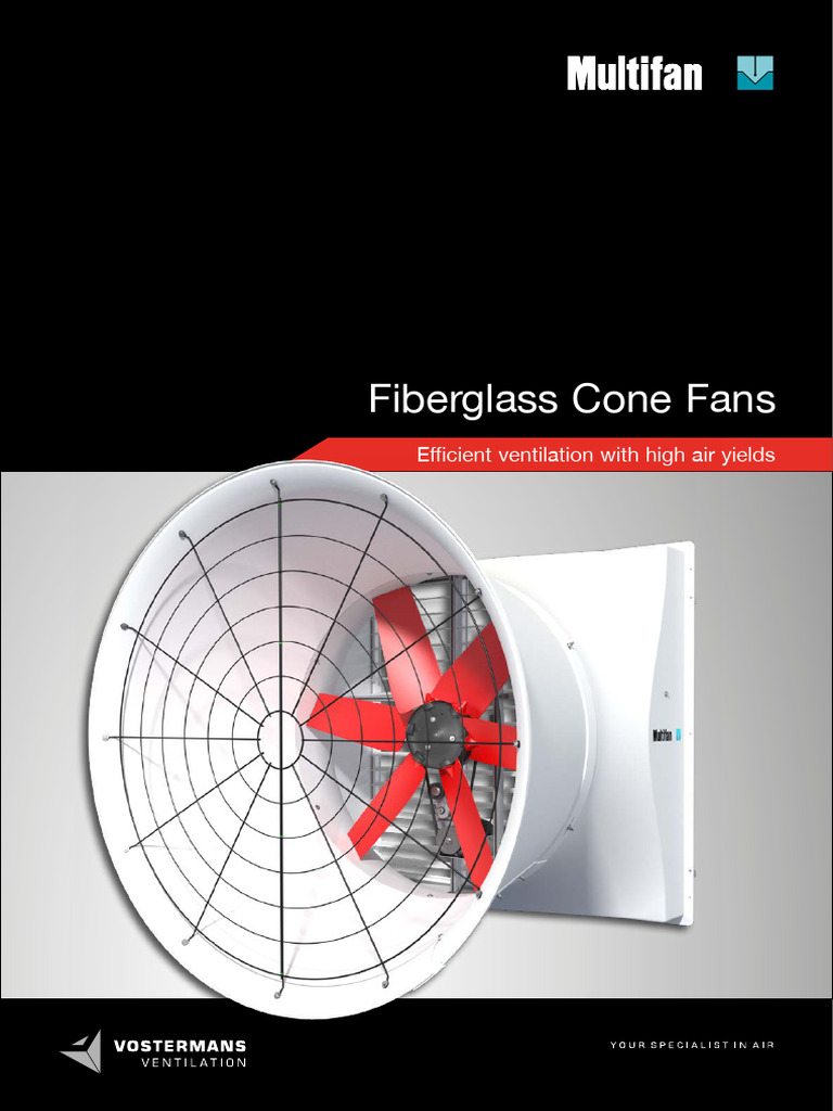 Multifan Fiberglass Cone Fan En | PDF | Electrical Engineering