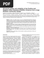 Panas Questionnaire Scale Positve Negative Affect | PDF | Cognition ...