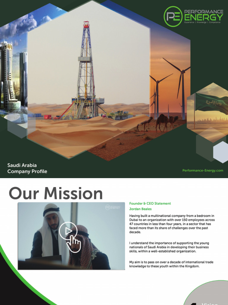 Performance Energy - Saudi Arabia Brochure 2024 | PDF