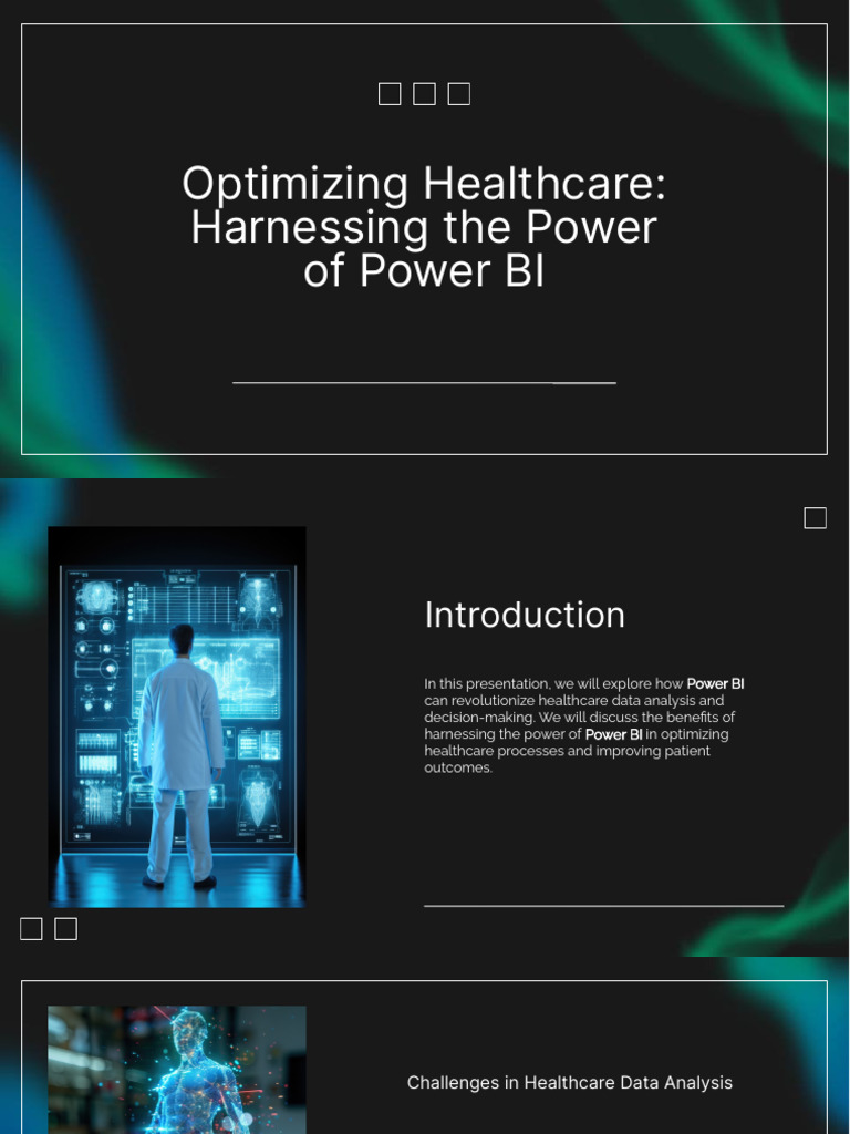 Wepik Optimizing Healthcare Harnessing the Power of Power Bi 20240417103611Q2wU | PDF ...