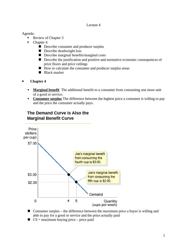 Lecture4 Macroeconomics Scheiding | PDF | Economic Surplus | Economic ...