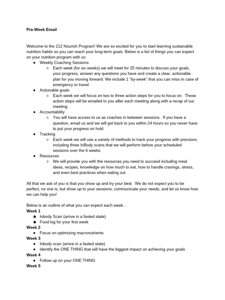 Client Expectations and Outline | PDF