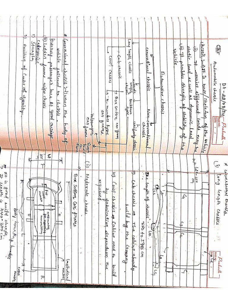 Automobile Notes | PDF