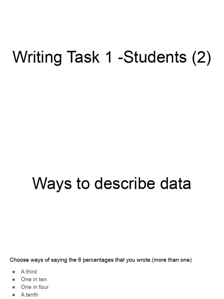 IELTS Line Graph Data Description Guide | PDF