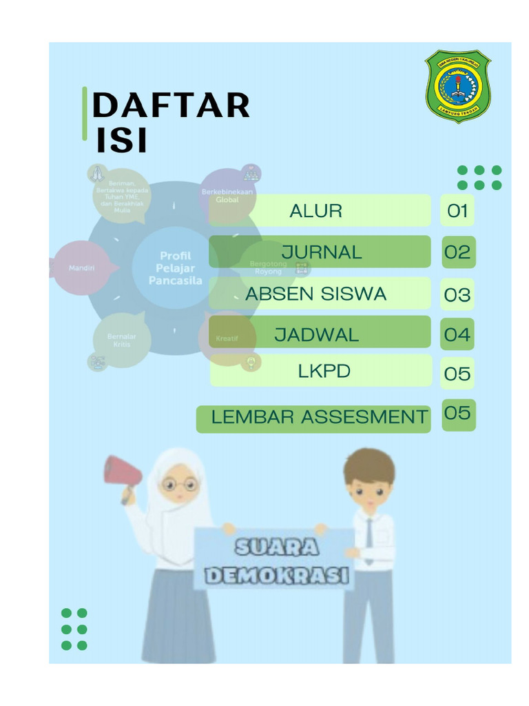 COVER DAFTAR ISI JADI | PDF