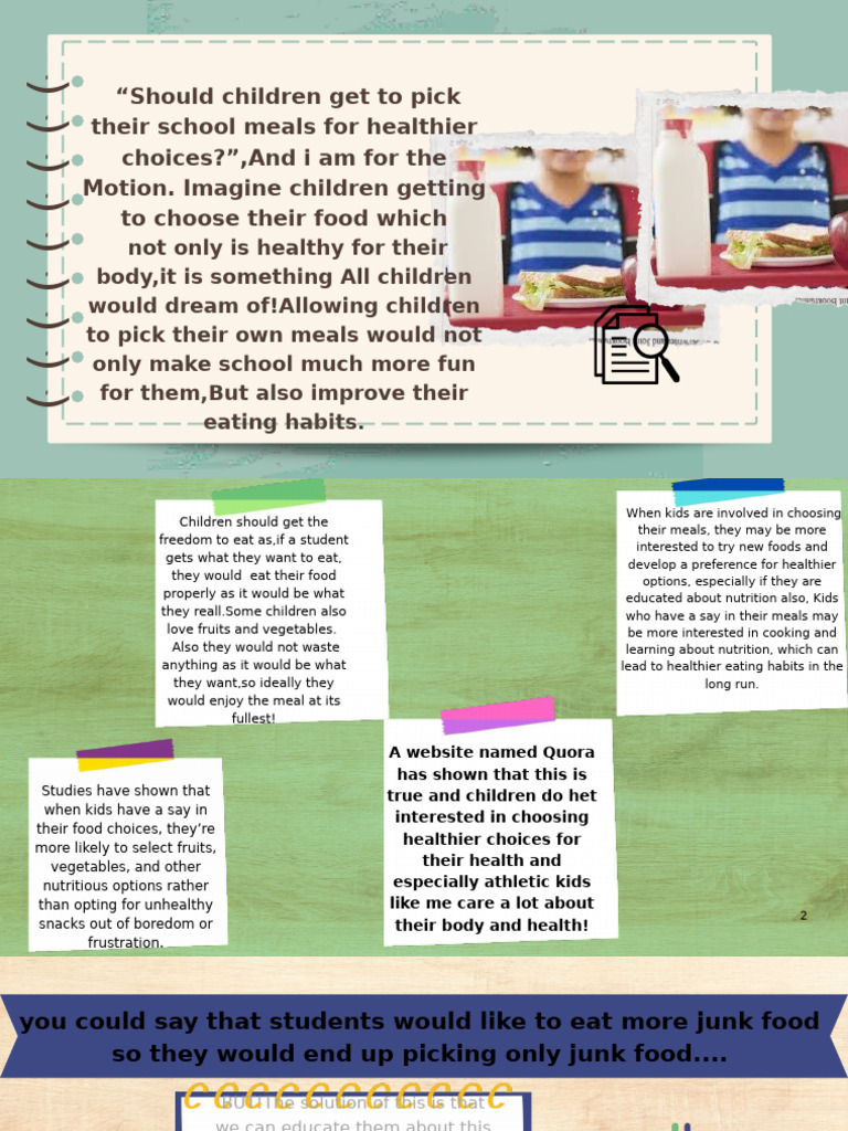 Persuasive Speech 1 | PDF | Junk Food | Healthy Diet