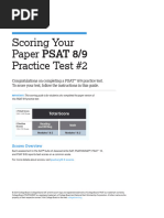 PDF - Scoring Sat Practice Test 9 | PDF | Sat | Tests