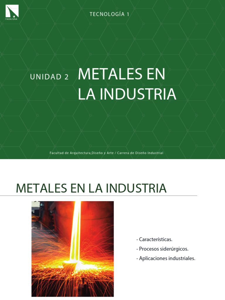 CLASE U2. Extracción de Metales Ferrosos 2021_compressed | PDF | Arrabio | Hierro