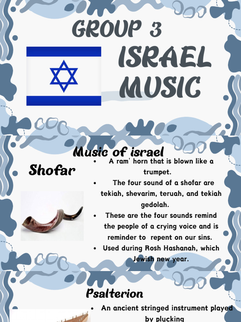 Group 3 Music of Israel - 20250105 - 165737 - 0000 | PDF