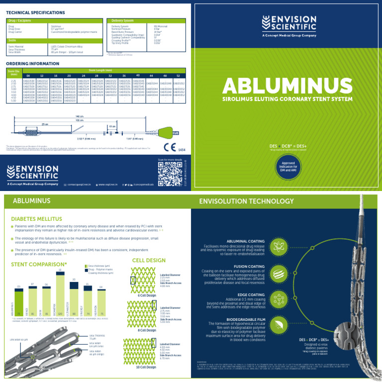 Abluminus ESPL Brochure 2 | PDF | Medical Specialties | Cardiovascular ...