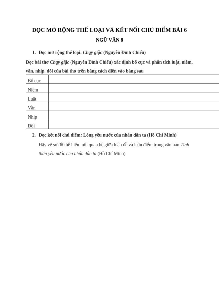 LMS TUẦN 2- VĂN 8 | PDF