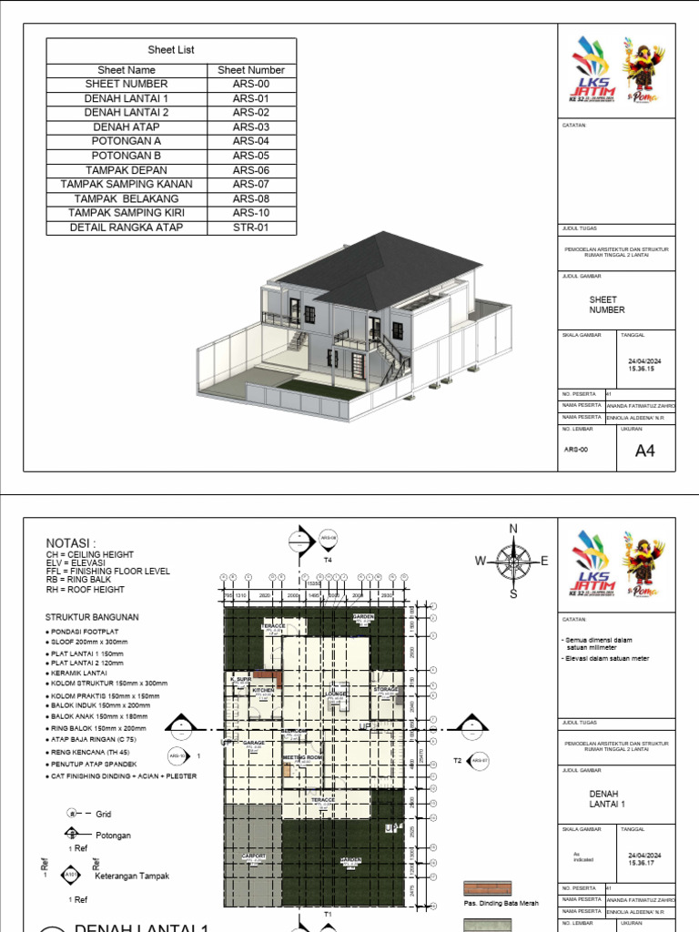 Modul e 2d Denahpotongantampakdetail 41 | PDF