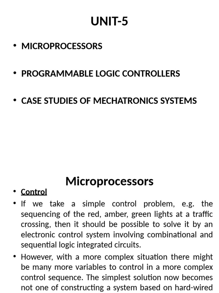 UNIT-5 MICRO | PDF | Read Only Memory | Central Processing Unit