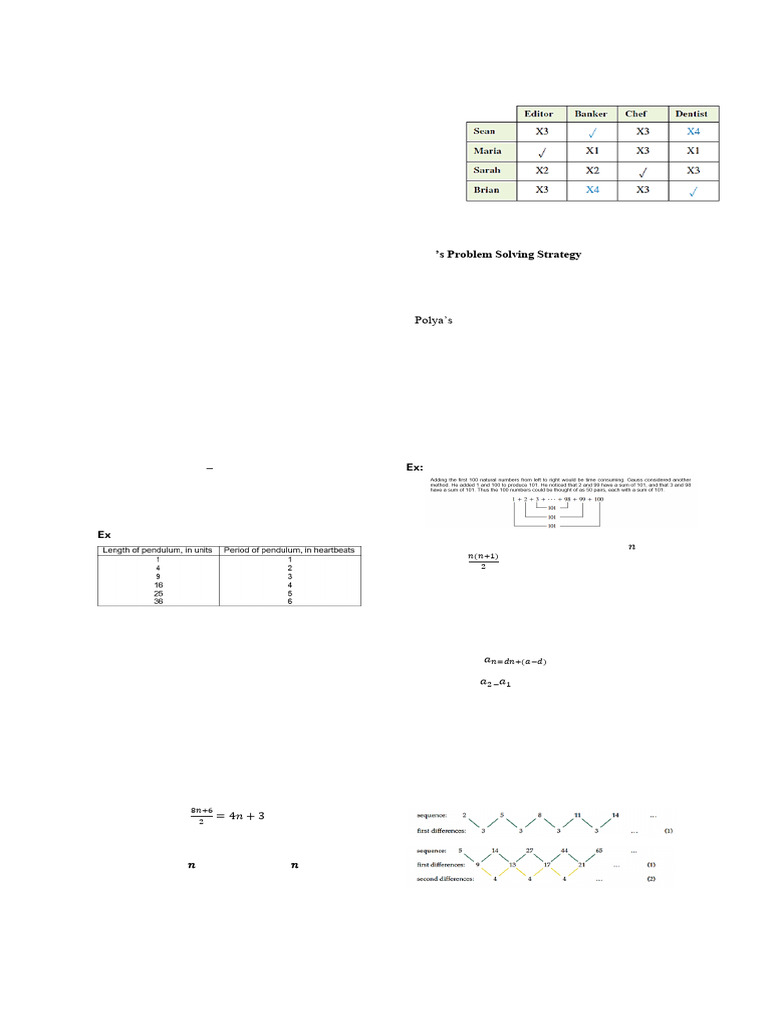 MMW MIDTERM REVIEWER | PDF | Inductive Reasoning | Reason