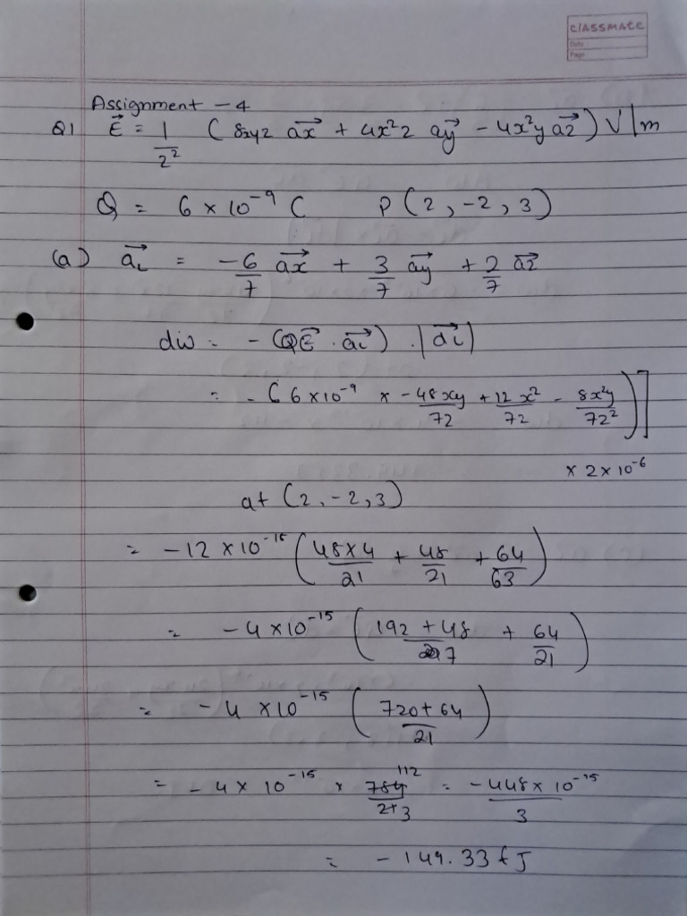 EMT Assignment 4 | PDF