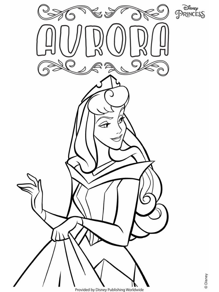 Princess Colouring Pages | PDF