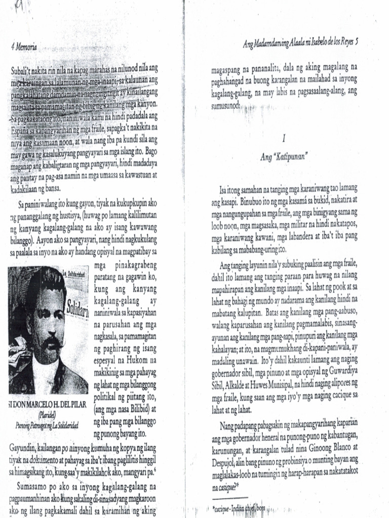 Ang Madamdaming Alaala Ni Isabelo de Los Reyes | PDF