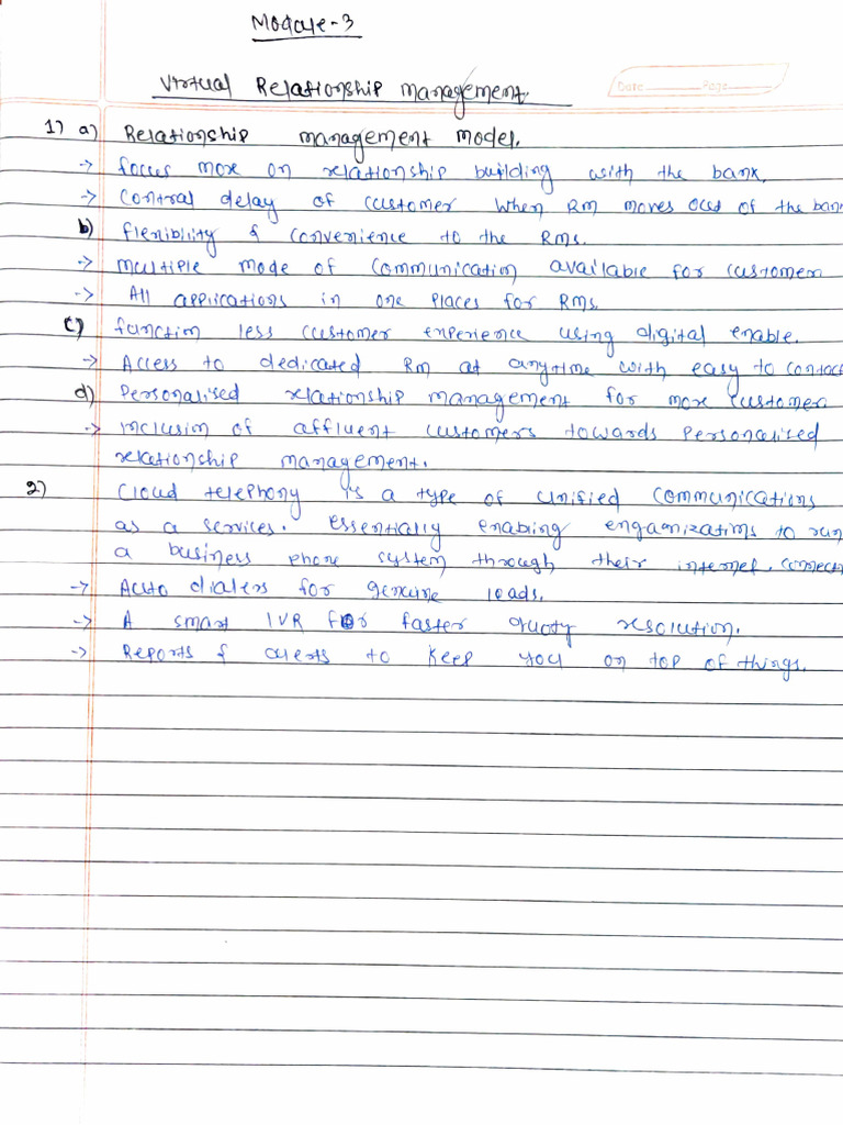 SRM virtual relationship management | PDF