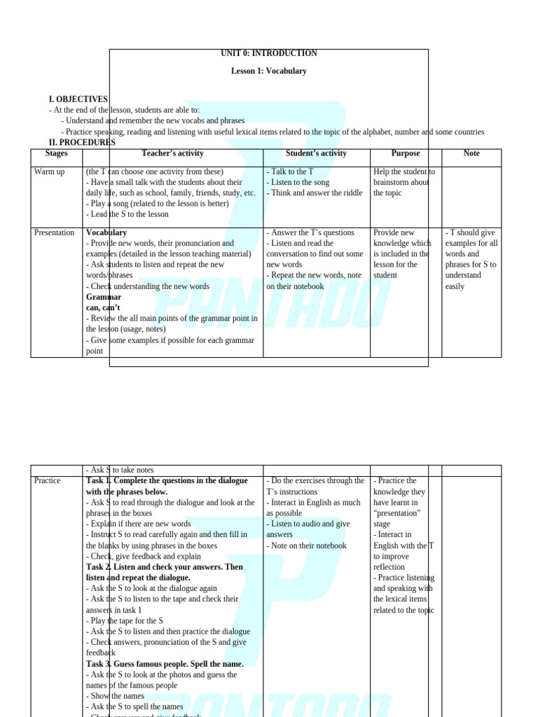Solutions Elementary - Unit 0A - Introduction (Vocabulary and Speaking ...